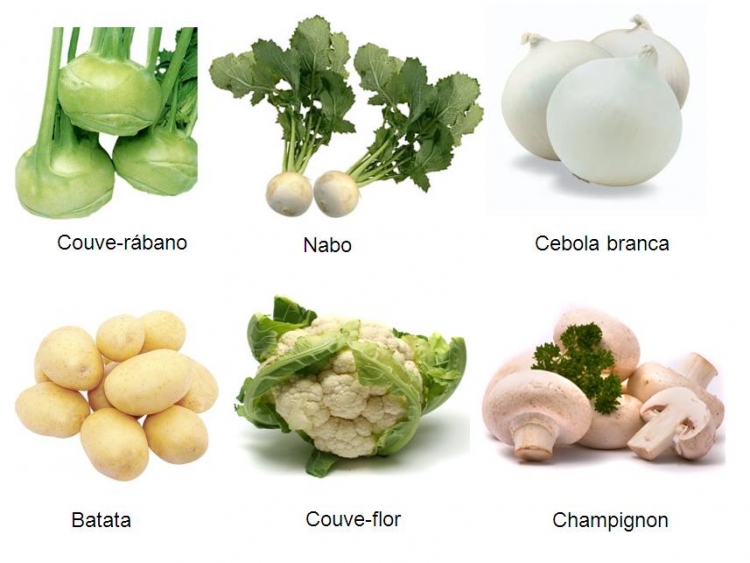 Los vegetales blancos | CLÍNICA DO TEMPO